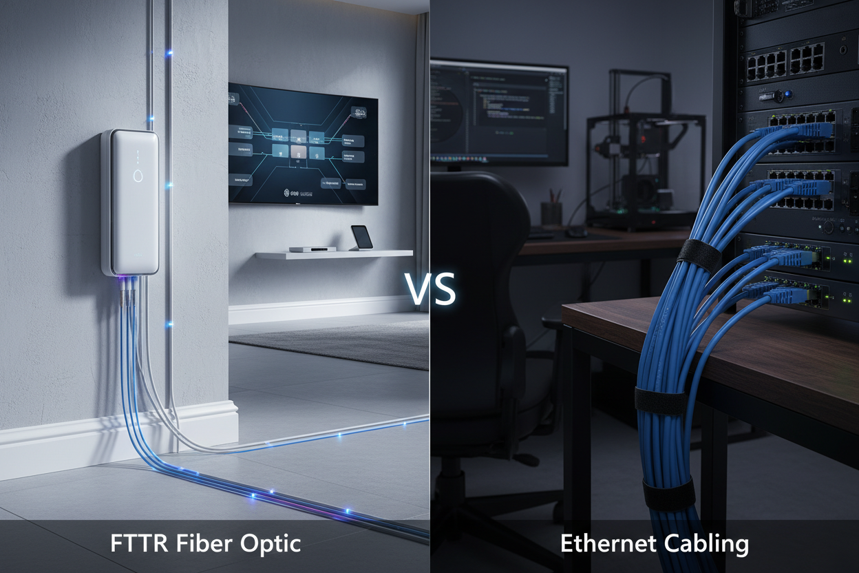 FTTR vs Ethernet Cabling: Which Is Better for Modern Homes? – Gcabling