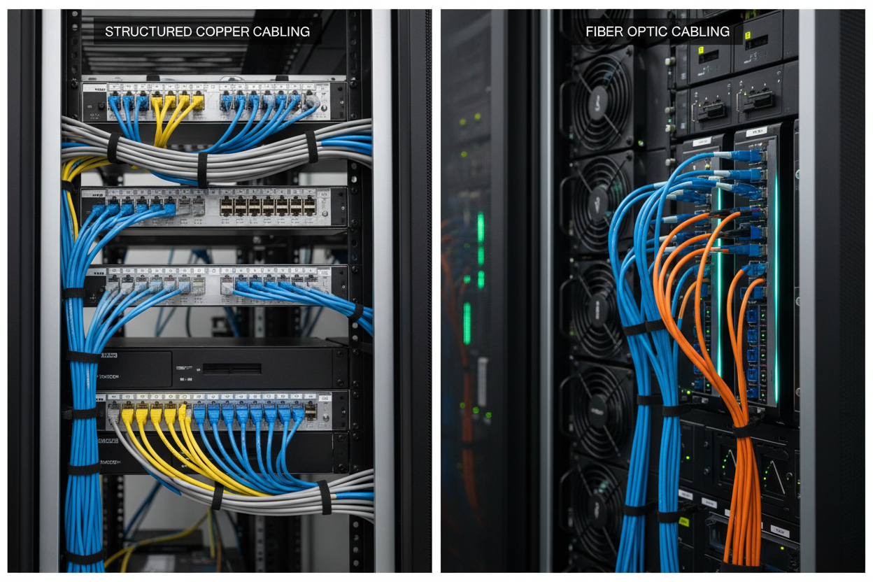 Structured Cabling vs Fiber Optic Cabling: What’s the Difference ...